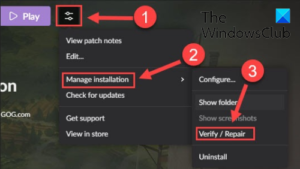 How to verify the Integrity of Game files and Repair them on PC