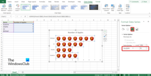 How to create Pictograph in Excel