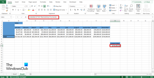 How to use the INDIRECT function in Excel