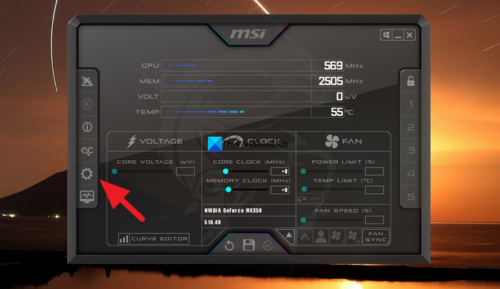 How to display FPS and Stats using MSI Afterburner