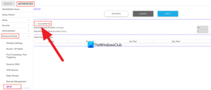 How to enable UPnP on Router in Windows 11