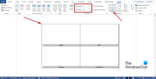 How to insert Images into Table in Microsoft Word