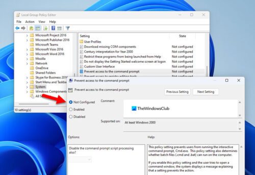 Command Prompt Access denied to Administrator in Windows
