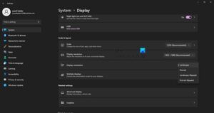 Second Monitor is zoomed-in on Windows computer