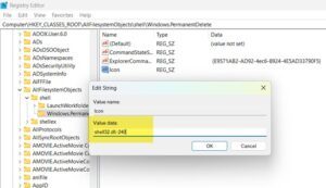 Add Permanently Delete to Context Menu in Windows 11/10