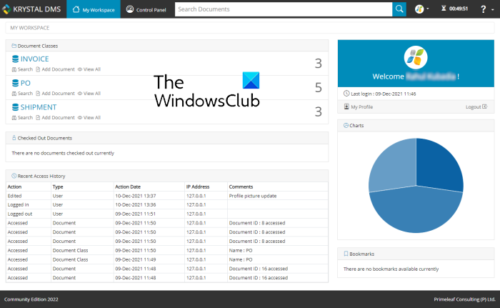 Best free Document Management software for Windows 11/10