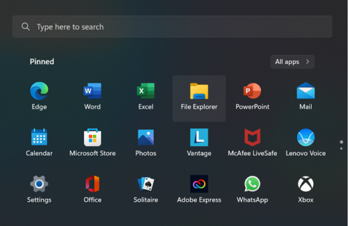 How to pin File Explorer to Taskbar in Windows 11