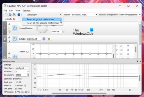Equalizer APO is not working on Windows 11 PC