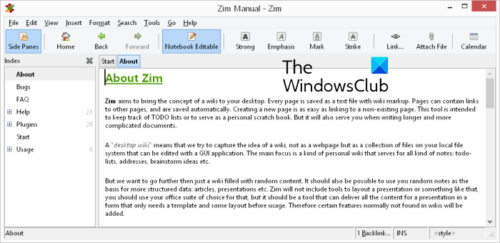 Best free Open Source Wiki software for Windows 11/10