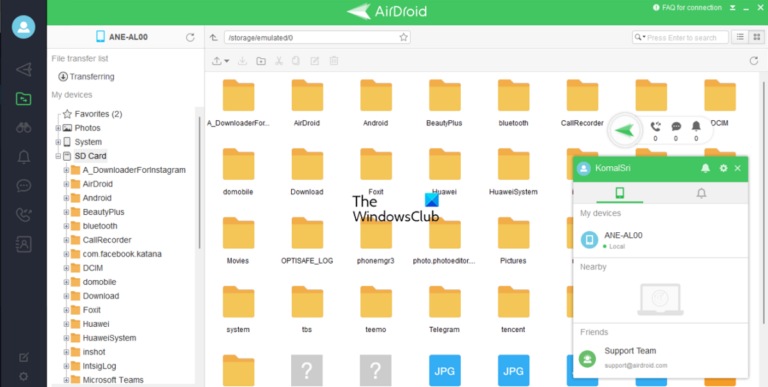 Best free Android Desktop Manager software for Windows 11/10