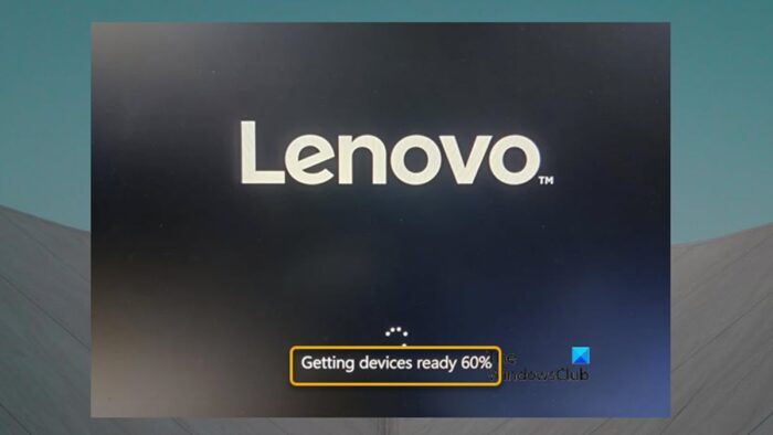 Windows 11/10 stuck on Getting devices ready screen Windows 11/10 stuck on Getting devices ready screen