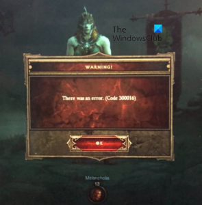 Fix Error Code 300016 in Diablo 3