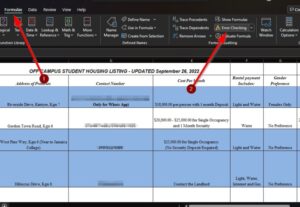 How to find Circular References in Excel