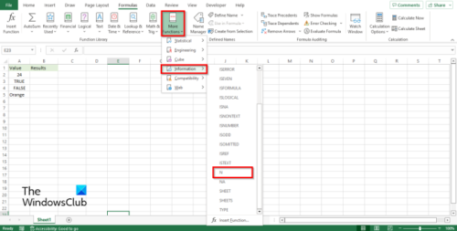 How to use the N function in Microsoft Excel