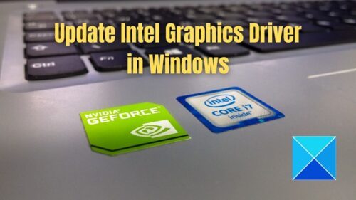 How to Update Intel Graphics Driver in Windows 11/10