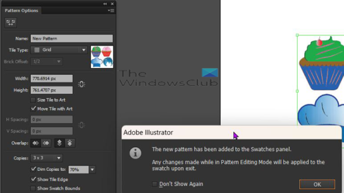 How to make seamless repeating Patterns in Illustrator