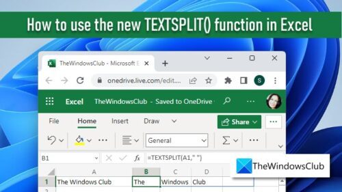 How to use TEXTSPLIT function in Excel How to use TEXTSPLIT function in Excel