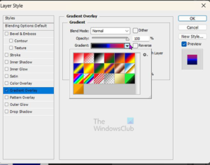 How to warp a Gradient with Text in Photoshop