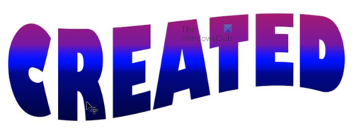 How to warp a Gradient with Text in Photoshop