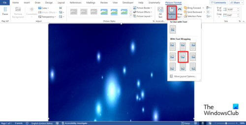 How to insert animated GIF in Word document