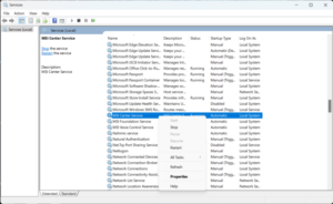 Fix MSI.CentralServer.exe is abnormal error on MSI devices
