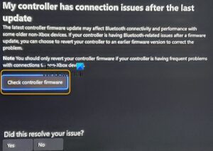 How to rollback Xbox Controller firmware update