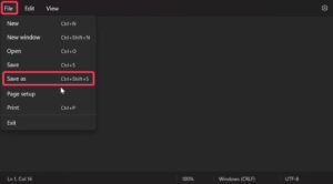 How to shutdown a computer using Notepad