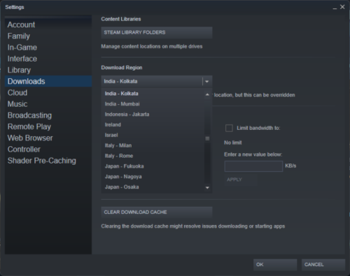 The Steam Servers are currently unavailable, Please try again later