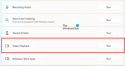 Fix Black Screen while playing a video on Windows 11/10