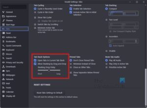How to Pin, Group and Stack Tabs in Vivaldi browser