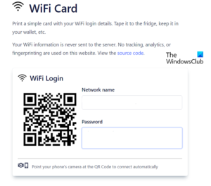 How to create a printable QR code for your Wi-Fi password