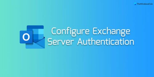 How to configure Exchange Server authentication in Outlook