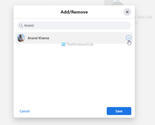 How to create custom Friend list on Facebook