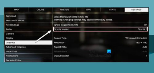 Fix ERR_GFX_D3D_INIT in GTA V