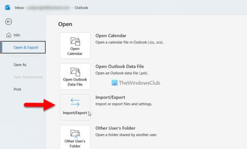 How to export contacts from Outlook