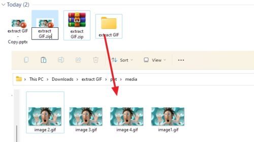 How to save animated GIF from PowerPoint