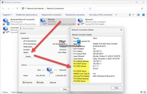 How to find DNS Server on Windows 11 computer