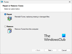 iTunes keeps crashing or freezing on Windows 11/10