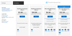 OneDrive Pricing Plans: Everything you need to know