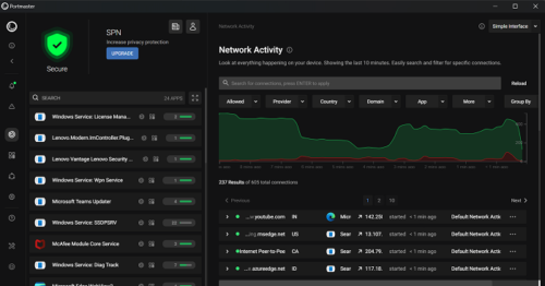 Portmaster is a free application firewall or Windows 11/10