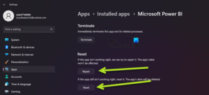 Power BI Desktop won’t launch on Windows system