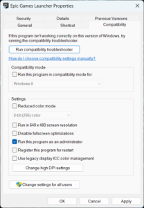 Epic Games Launcher: Please wait while we start your update