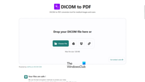 How to convert DICOM to PDF on Windows 11/10