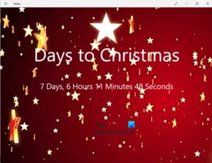 Best free Christmas Countdown apps and widgets for Windows PC