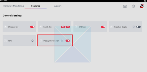 Refresh Rate changes automatically when unplugging the Charger