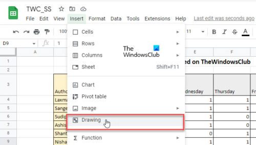 How to put Diagonal Line through Cell in Excel or Google Sheets