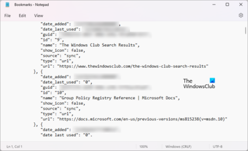 How to import bookmarks from one user profile to another in Edge