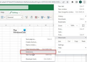 Excel Online is not working and won't open files