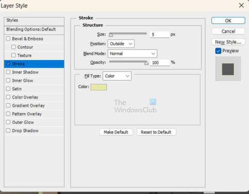How to add a Border to an Image in Photoshop