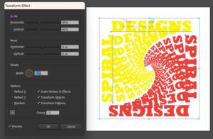 How to create Spiral Text in Illustrator